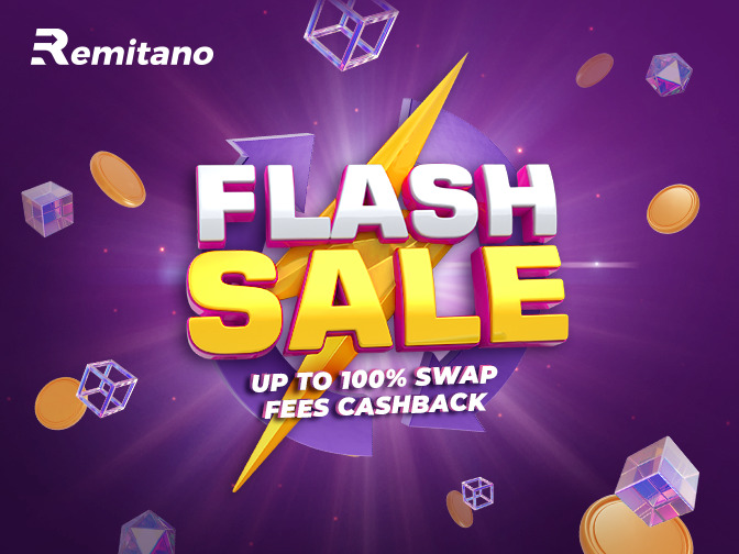 Big Festive Flash Sale - Up to 100% Swap Fees Cashback