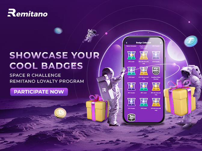🚀 Show Your Badges - Many Rewards Ahead! Space R Challenge | Remitano ...