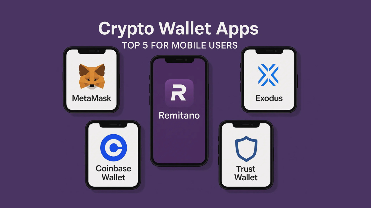 Crypto Wallet Apps: Top 5 for Mobile Users