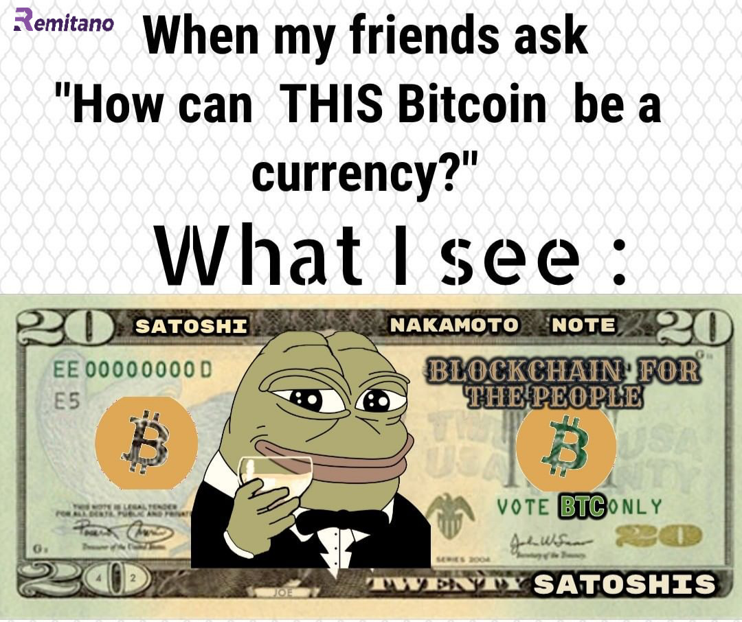 [Crypto meme] When my friends ask "How can This Bitcoin be a currency?"